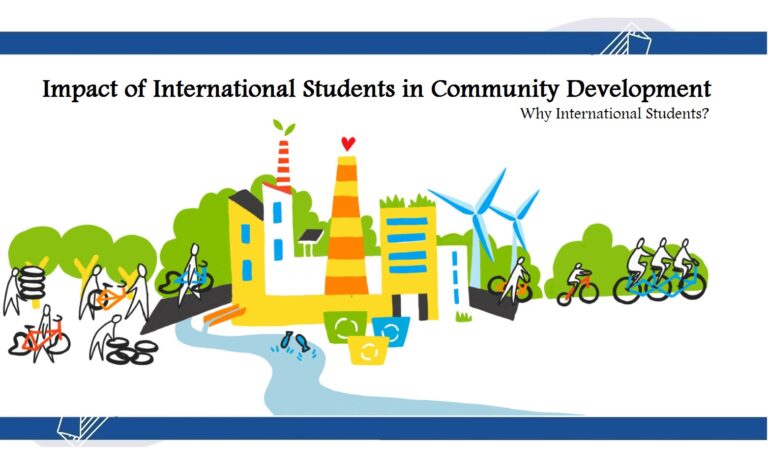 Role of International Students in Community Development