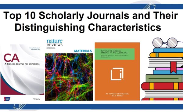 Top 10 Scientific Journals and Their Distinguishing Characteristics ...